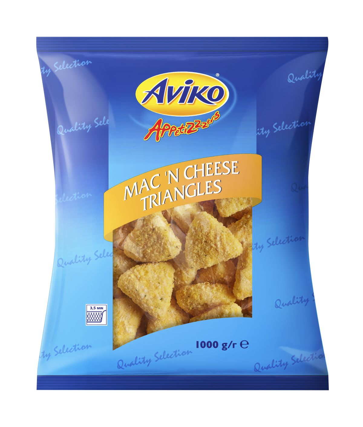 "AVIKO" MAC 'N' CHEESE TRIANGLES (BITES) 1KG – Failte Foods