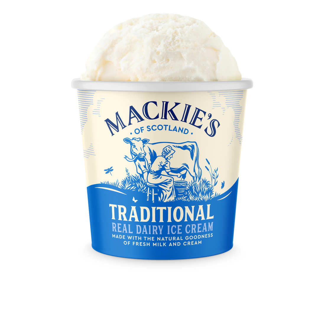 12 X 120ML MACKIES VANILLA ICE-CREAM POTS – Failte Foods